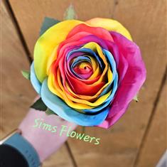 Rainbow Rose- ARTIFICIAL